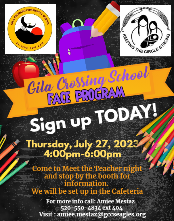 FACE Program | Gila Crossing Community School